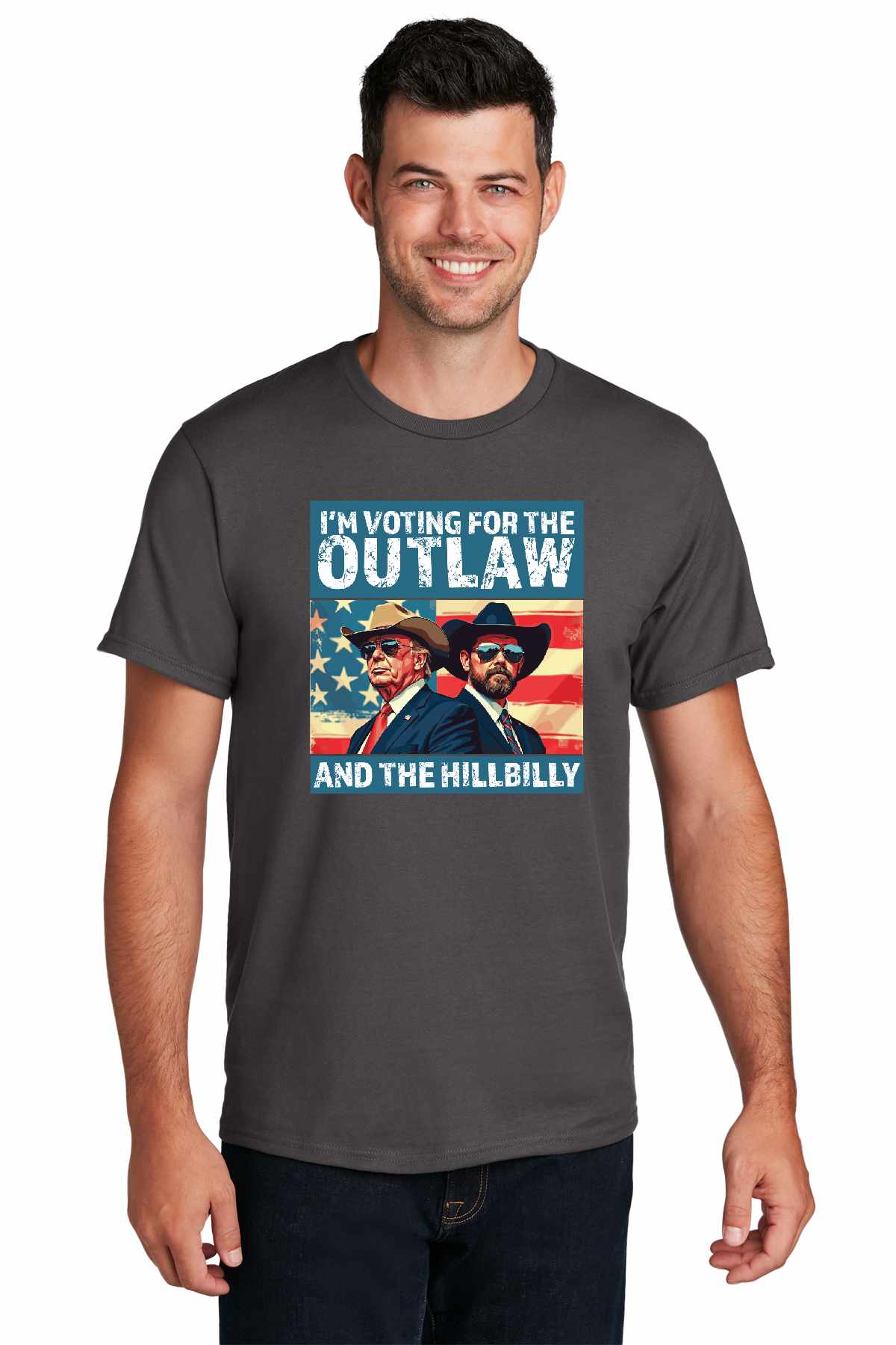 Trump Outlaw and Hillbilly - T-shirt | Driven Custom Apparel Company